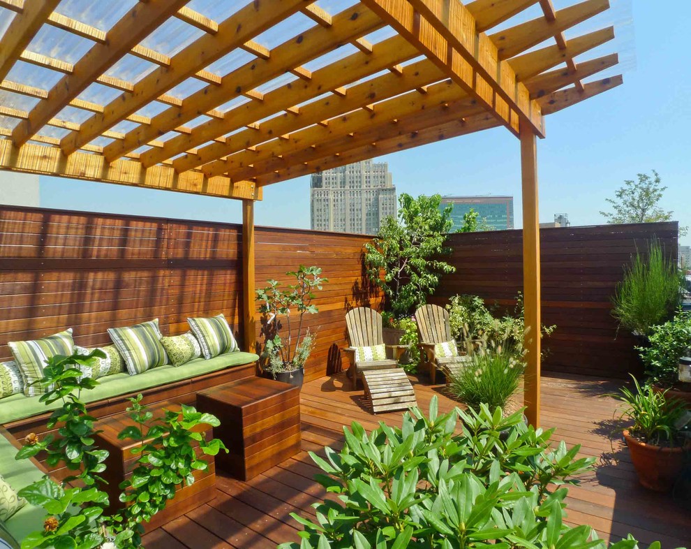 3rd Ave Terrace with a View - Contemporary - Deck - New York - by ...