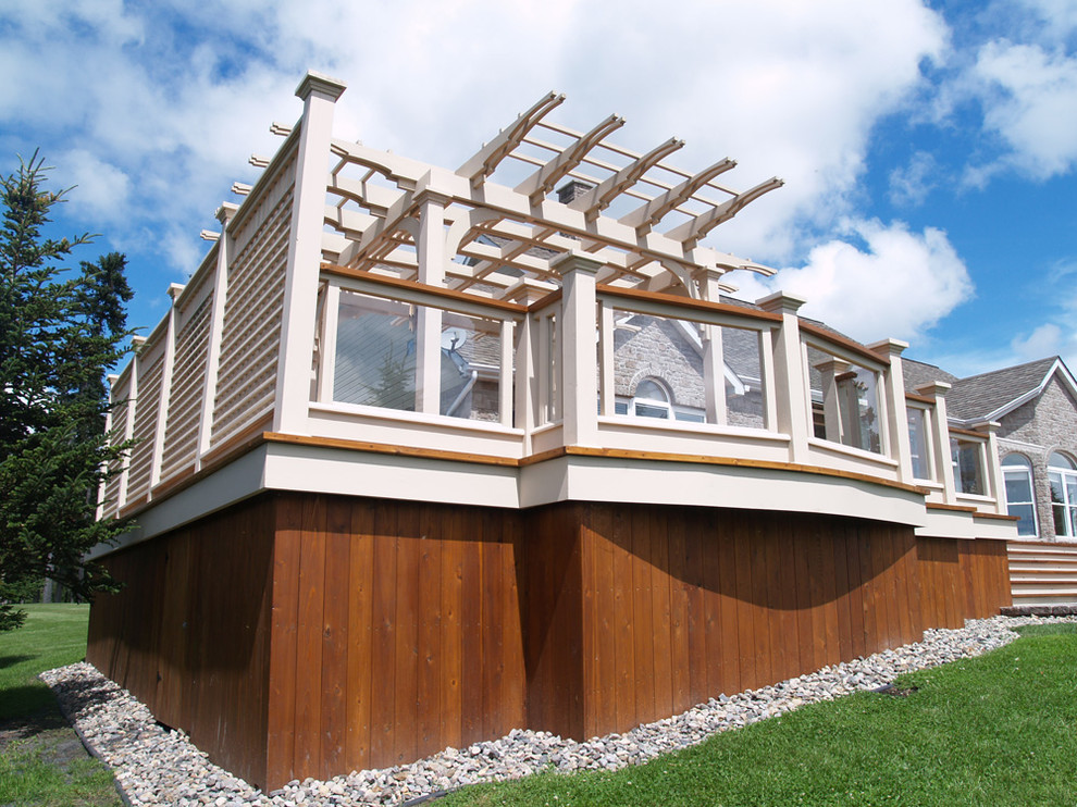 A Balcony within a deck - Contemporary - Deck - Toronto - by ...