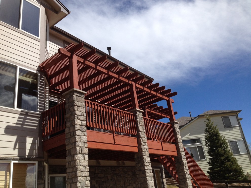 A deck restoration completed in Deer Creek valley Area - Traditional ...