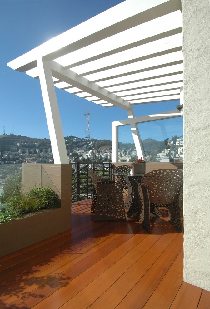 A Deck with a View - Modern - Deck - San Francisco | Houzz