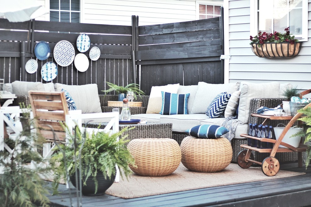 A Modern Coastal Deck - Beach Style - Deck - New York - by Raymour ...