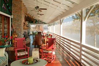 A Private Cabin - Traditional - Deck - Nashville - by Gilbert ...