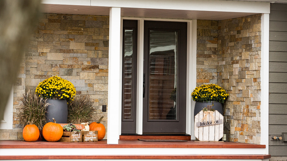 Adam & Staci’s Window, Siding, & Decking Project - Modern - Terrace ...