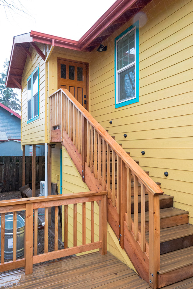 ADU (accessory dwelling unit) in NE Portland - Contemporary - Deck ...