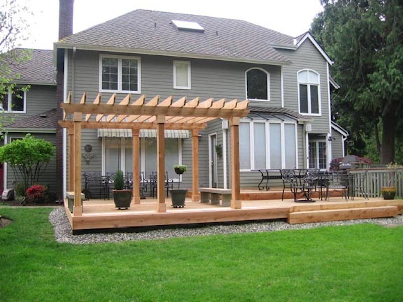 Arbors and Trellises - Terrace - Seattle - by Cedar Decks Construction ...