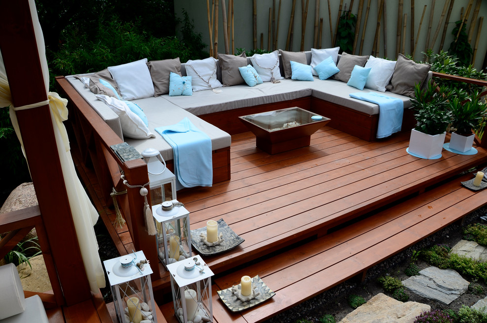 ASIAN GARDEN - Asian - Deck - Other - by CAROLINE'S DESIGN | Houzz