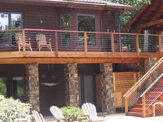 Atlantis RailEasy Cable Railing Project - Traditional - Deck - Other ...