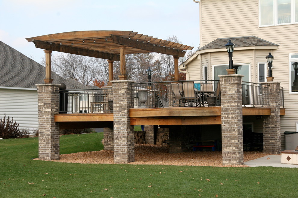 Awesome Deck - Contemporary - Deck - Minneapolis - by CRE Construction ...