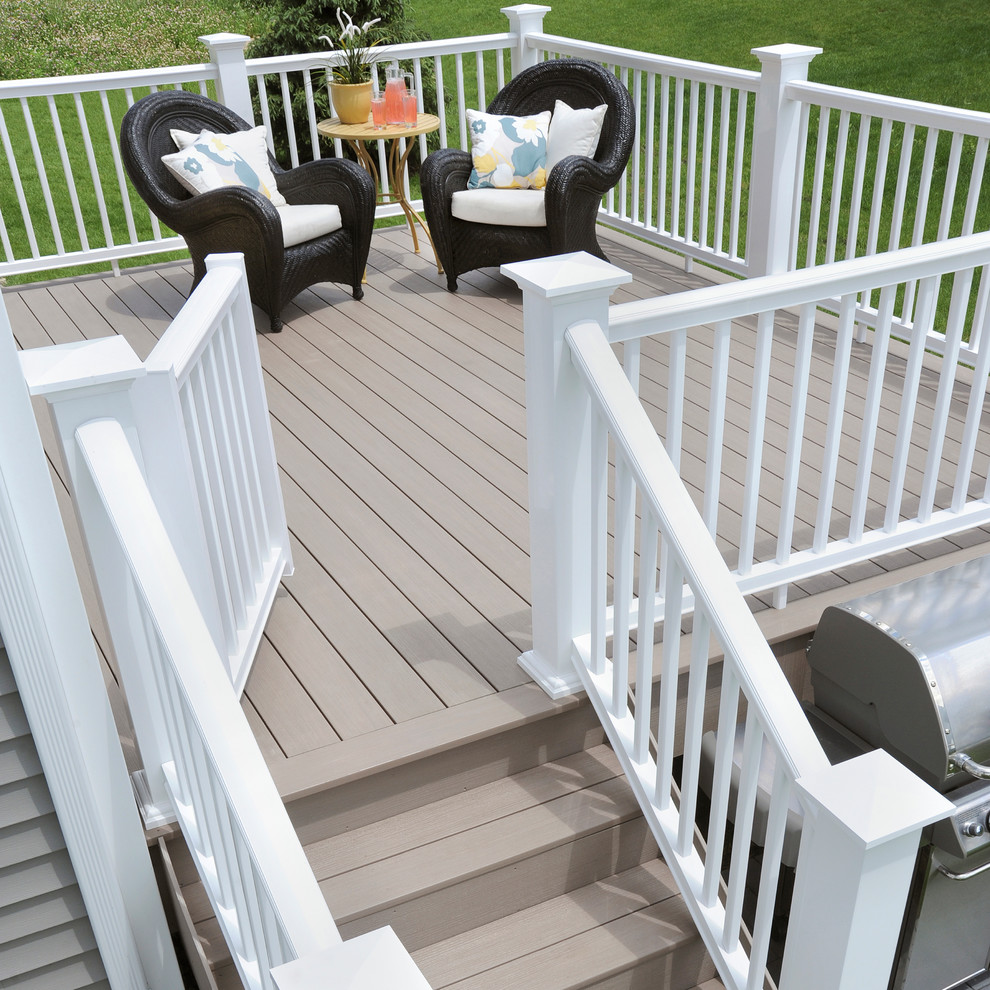 AZEK Arbor Collection - SilverOak® - Transitional - Deck - New York ...
