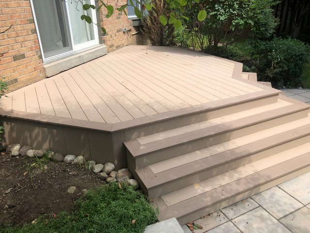 Azek deck/wrap around stairs - Terrace - Toronto - by Mississauga Decks ... Azek deck/wrap around stairs - Terrace - Toronto - by Mississauga Decks ...