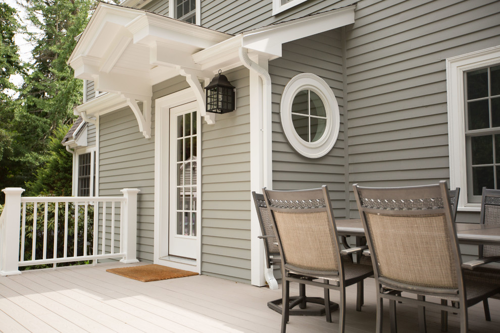 Azek Portico - Traditional - Terrace - Boston - by Design Plus ...