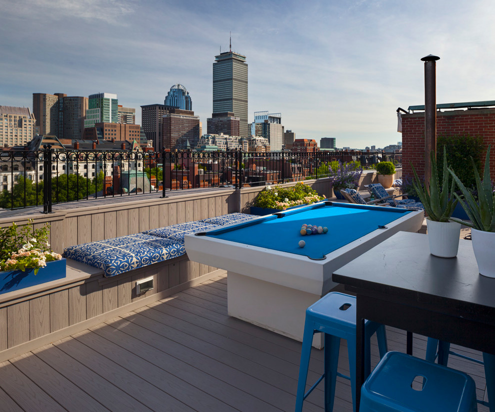 Back Bay Roofdeck Revisit - Contemporary - Deck - Boston - by Jean ...