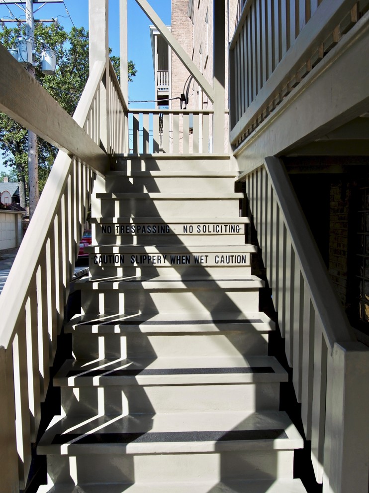 Back Porch - Traditional - Staircase - Chicago - by Dynamic Colors Inc ...