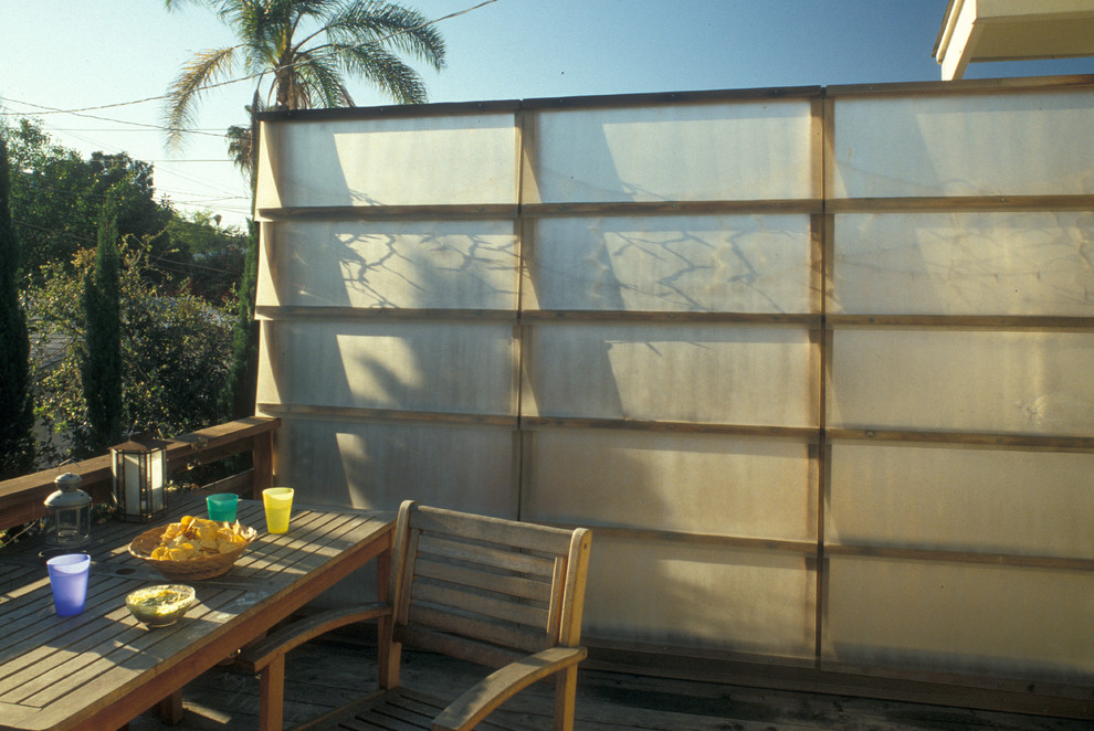 Back Porch Privacy Screen - Craftsman - Deck - San Diego - by Davis ...