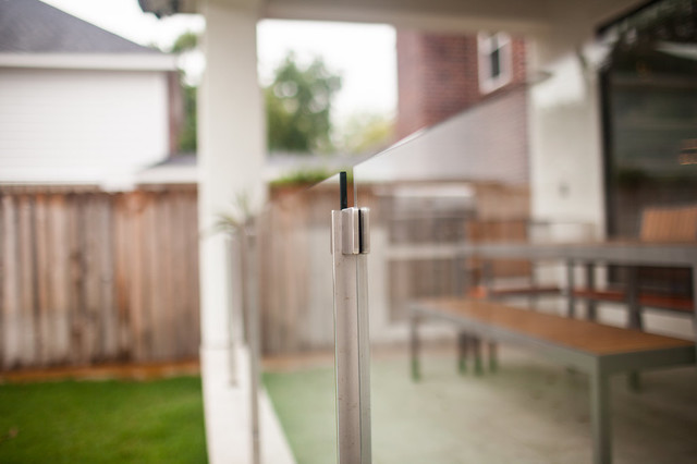 Balcony Glass Railing - Modern - Deck - Houston - by Houston Stair ...