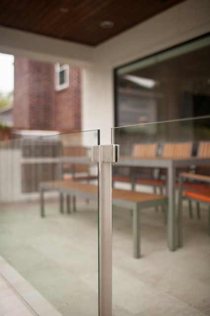 Balcony Glass Railing - Modern - Deck - Houston - by Houston Stair ...