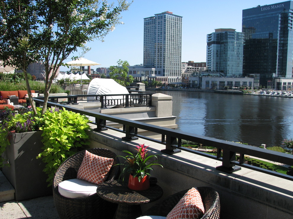 Baltimore Roof-Top Terrace - Modern - Deck - Baltimore - by Plusen ...