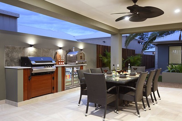 BBQ - Moderne - Terrasse et Patio - Brisbane - par Focus On Kitchens ...