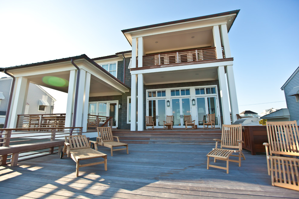Beach Style Deck - Beach Style - Deck - Raleigh | Houzz