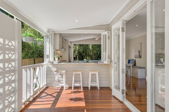 Beach Style Renovation - Beach Style - Deck - Brisbane - by design ...