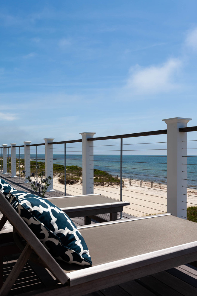 Beachfront on Pilings - Beach Style - Deck - Boston - by McPhee ...