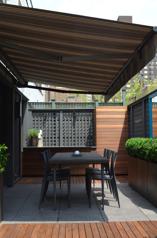 Beekman Penthouse Garden - Contemporary - Deck - New York - by Jeffrey ...