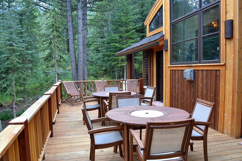 Blue Moose Lodge - Major Renovation - Rustic - Deck - Other - by Dubbe ...