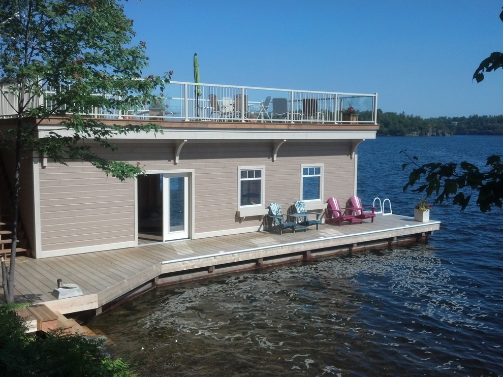 Boathouse - Traditional - Deck - Toronto - by User | Houzz