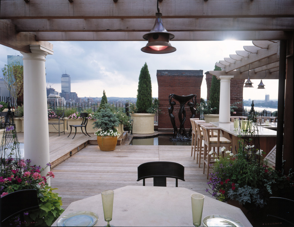 Boston Rooftop - Traditional - Deck - Boston - by Sudbury Design Group ...