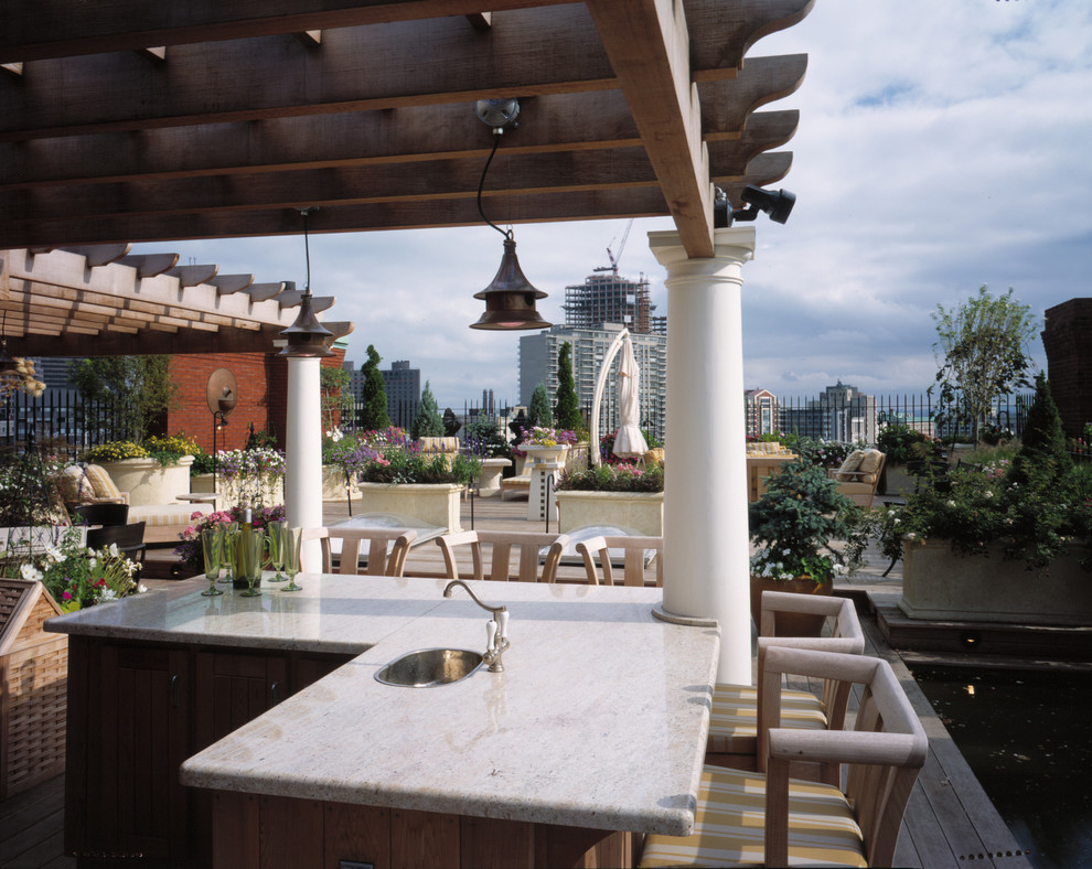 Boston Rooftop - Traditional - Deck - Boston - by Sudbury Design Group ...