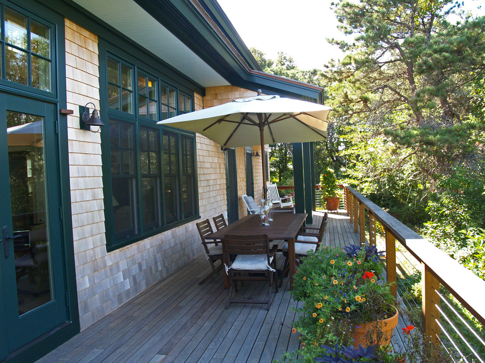Brewster Long House - Traditional - Deck - Boston - by Katie Hutchison ...