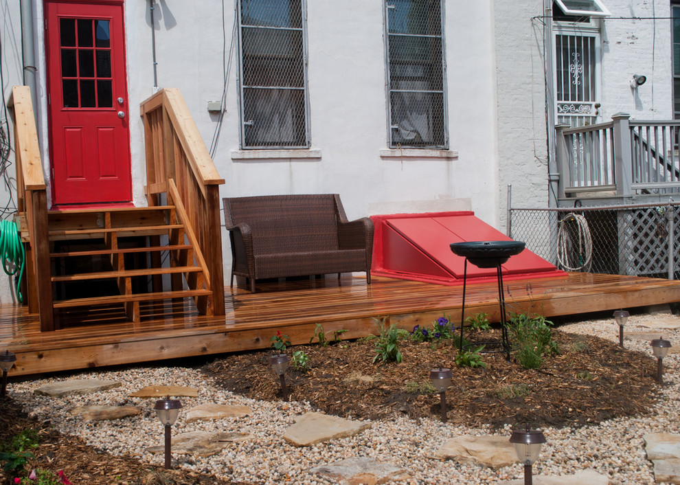 Brooklyn Backyard - Contemporary - Deck - New York - by Lawless ...