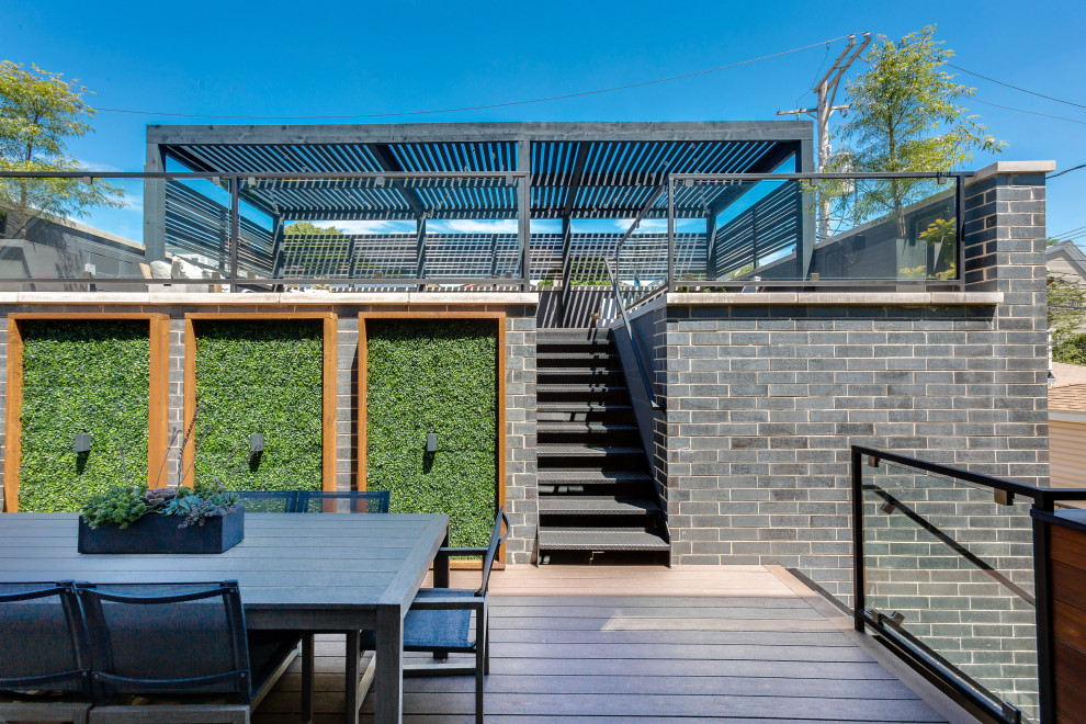 Bucktown | Single Family Home - Contemporary - Deck - Chicago - by ...