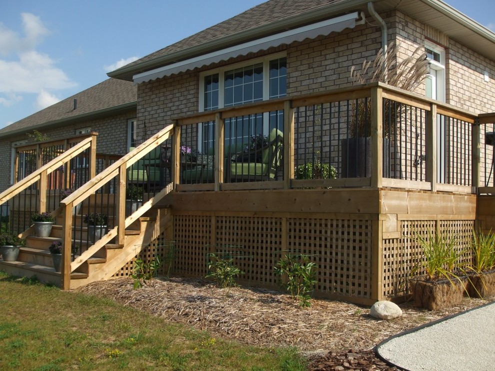 Building a new house - Traditional - Deck - Toronto - by Jamie ...