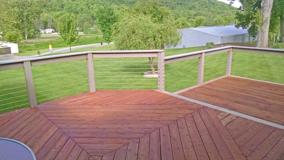 Cable Infill in Minnesota City, MN - Traditional - Deck - Seattle - by ...