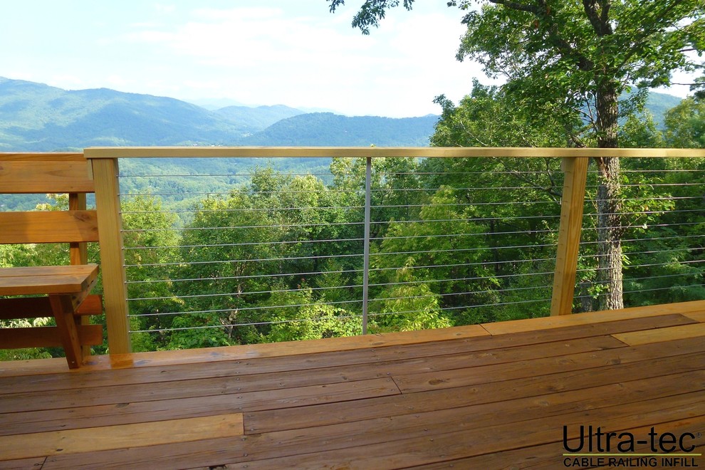 Cable Railing for Decks - Contemporary - Deck - Las Vegas - by Ultra ...