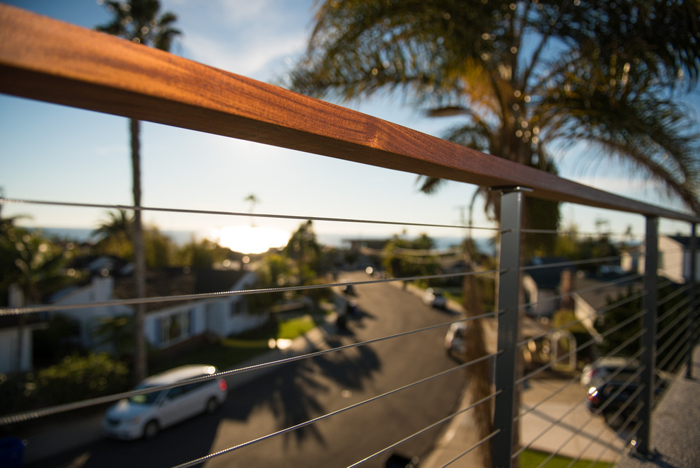 Cable Railing Rooftop Deck - Modern - Deck - San Diego - by San Diego ...