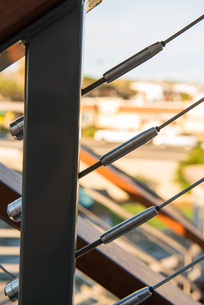 Cable Railing Rooftop Deck - Modern - Deck - San Diego - by San Diego ...