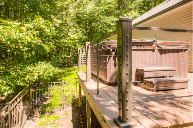 Cable Railing - Contemporary - Terrace - Philadelphia - by Stump's ...