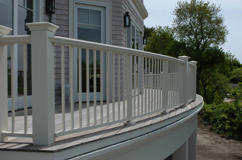 Cape Cod Home - Traditional - Deck - Boston - by Perfection Fence Corp ...