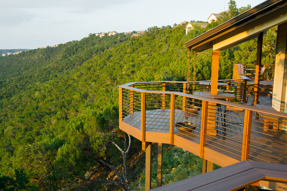 Cat Mountain View (Composite Deck) - Traditional - Deck - Austin - by ... Cat Mountain View (Composite Deck) - Traditional - Deck - Austin - by ...