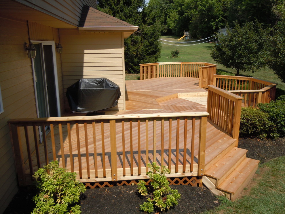 Cedar Deck, Blue Bell, Pa - Traditional - Deck - Philadelphia - by ...