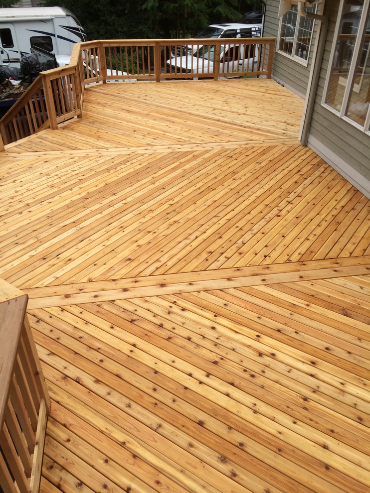 Cedar Decks - Craftsman - Deck - Seattle - by MasterDecks, LLC | Houzz