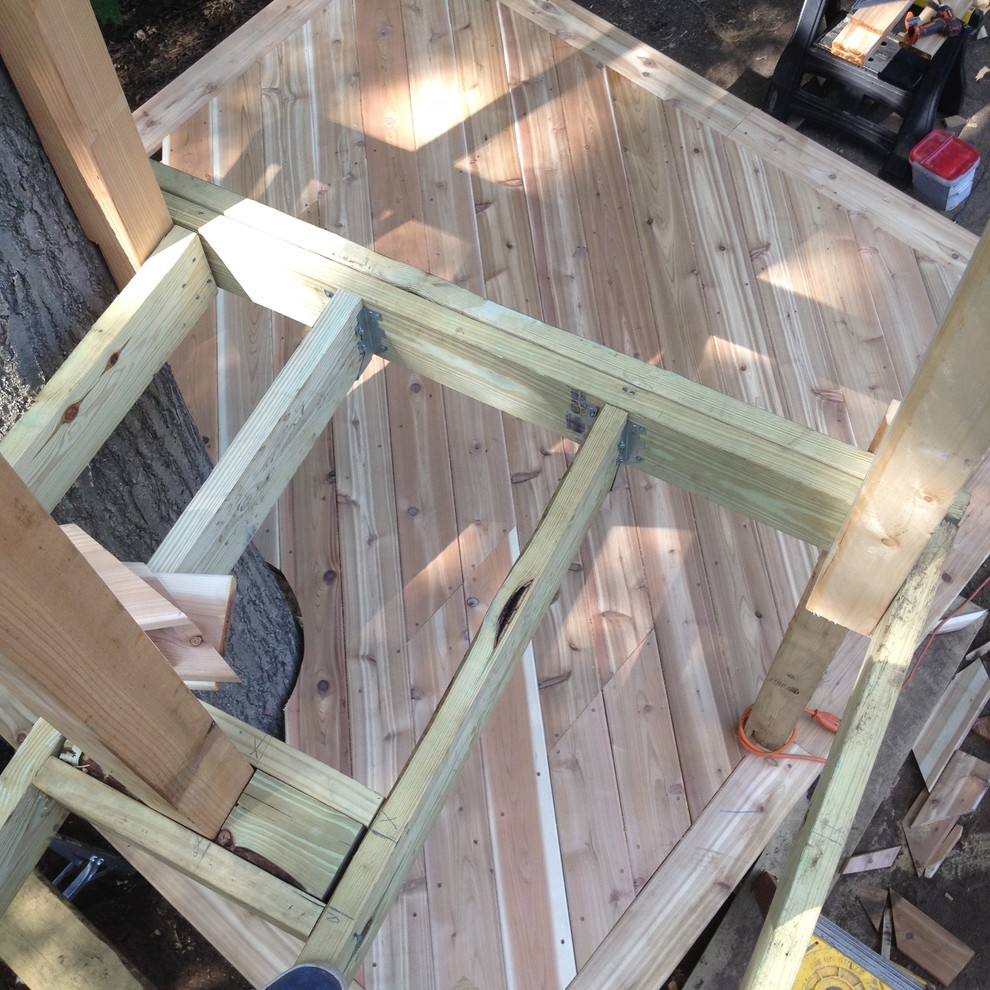 Cedar Stage Treehouse - Modern - Deck - Boston - by User | Houzz