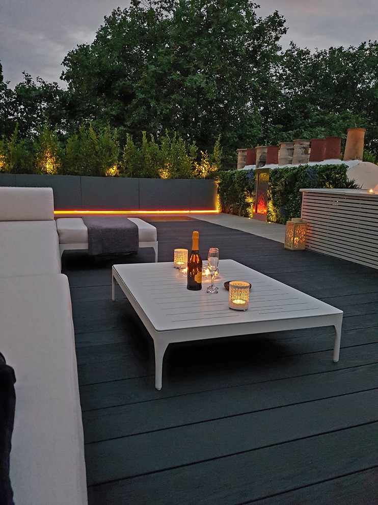 Central London Roof Terrace - Contemporary - Terrace - Surrey - by ...