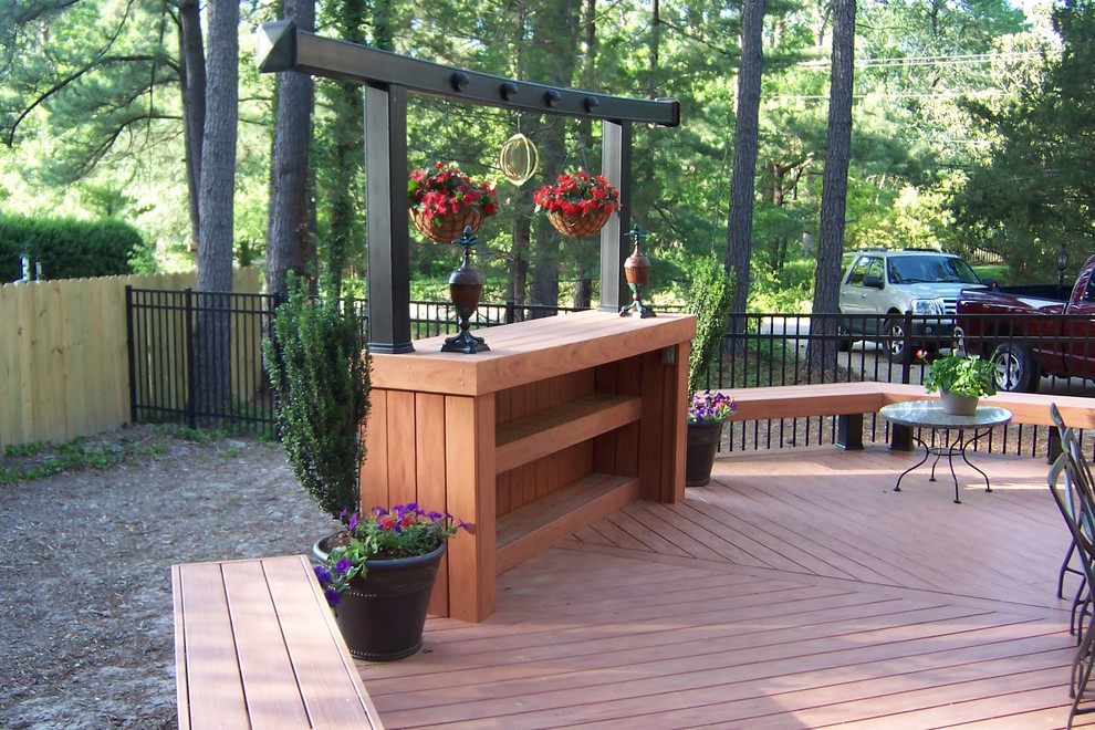 Chapman-TimberTech Deck, Bench, and Bar - Terrasse en Bois - Richmond ...