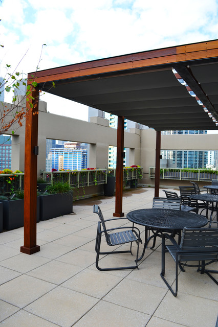 Chicago Condo - Contemporary - Deck - Chicago - by Chicago Roof Deck ...