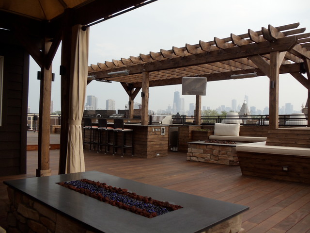 Chicago Roof Deck - Contemporary - Deck - Chicago - by Chicago Roof ...
