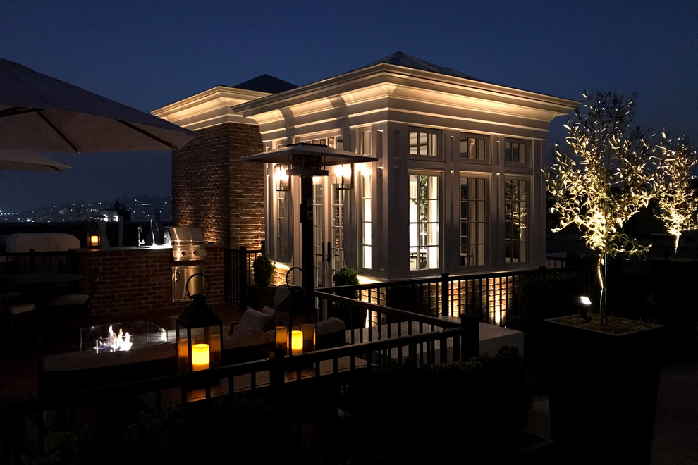 Classical Rooftop Conservatory - Traditional - Deck - Seattle - by ...