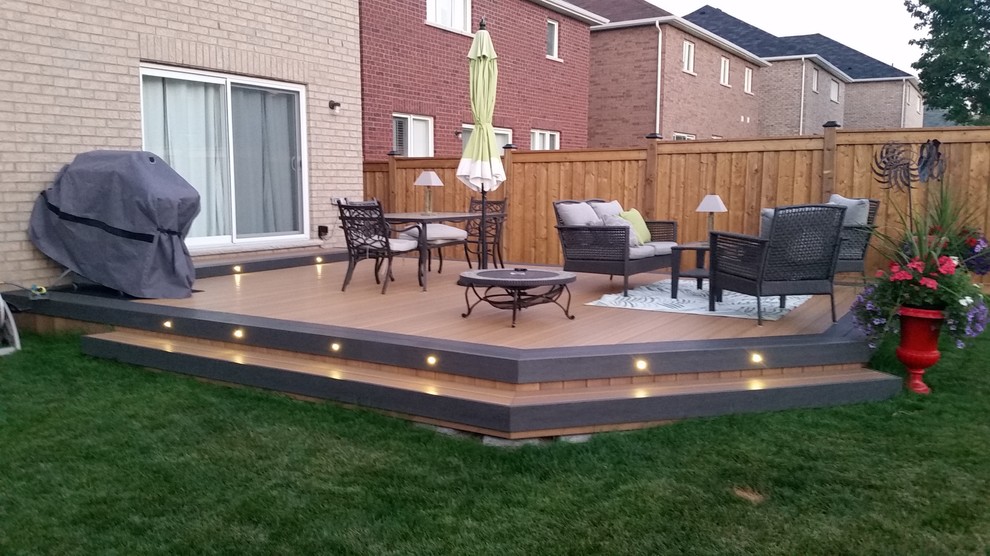 Clubhouse Low Deck - Traditional - Terrace - Toronto - by Hickory ...